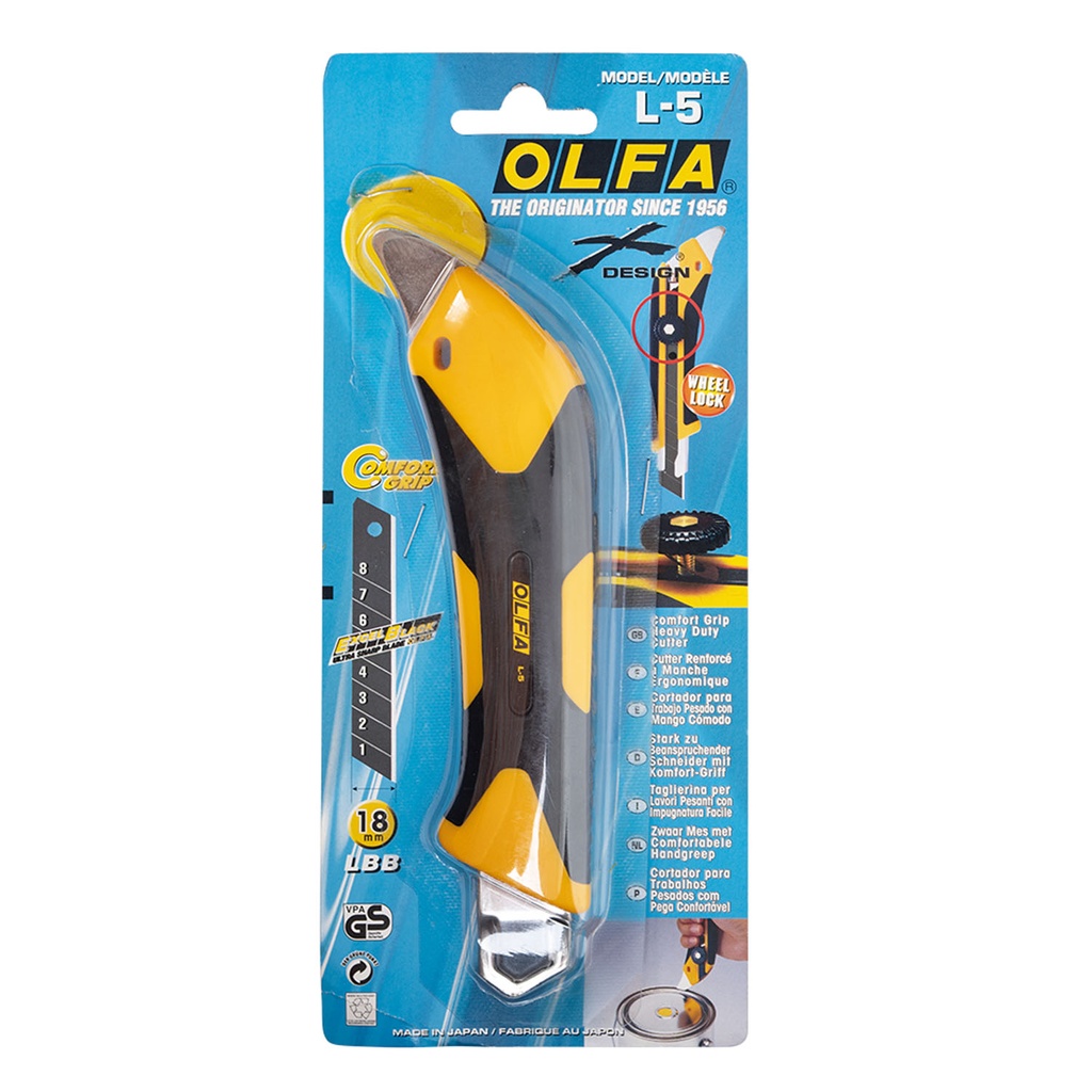 Cuchillo Cartonero 18mm Olfa Multiuso | Librería Arquipunto